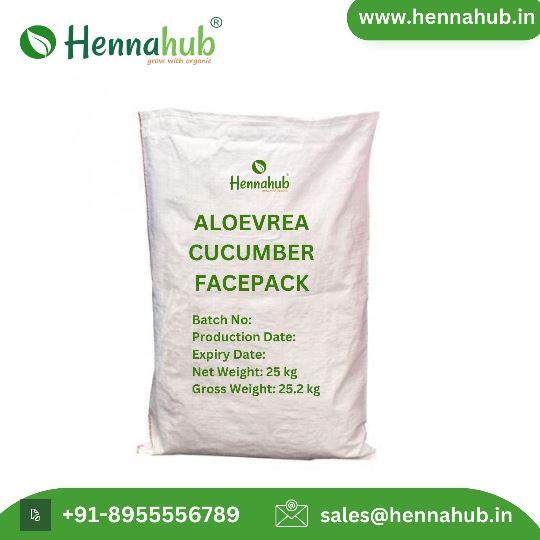Aloevera Cucumber Face Pack – Hennahub India